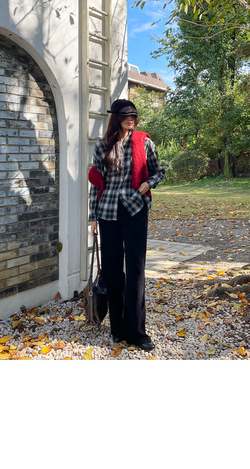 [키별로 컬러팝 코튼 코듀로이 와이드 팬츠 [예약판매] [크림기본M,L,와인롱M,스카이블루숏M,롱M,블랙기본S] 12/12 순차배송]